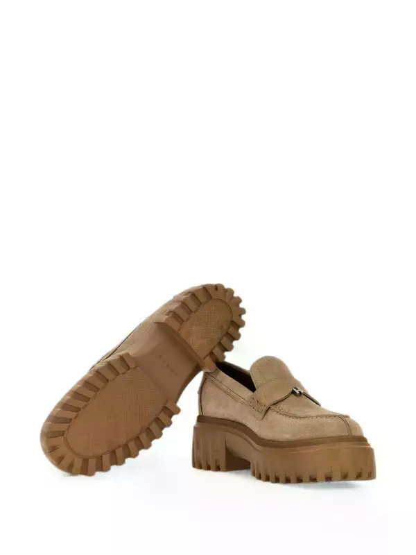Hogan H700 Lug-sole Loafers
