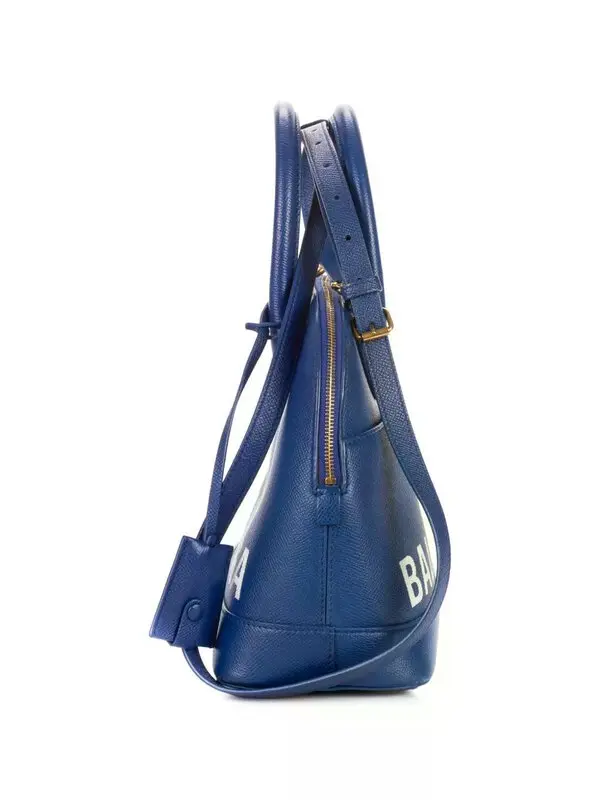 Balenciaga Ville Logo-detail Tote Bag - Blue