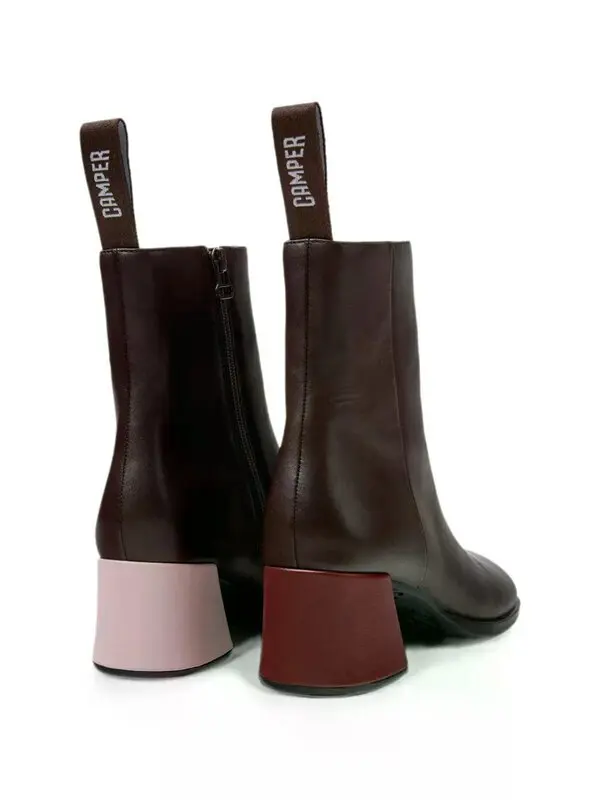 Camper Kora Leather Ankle Boots