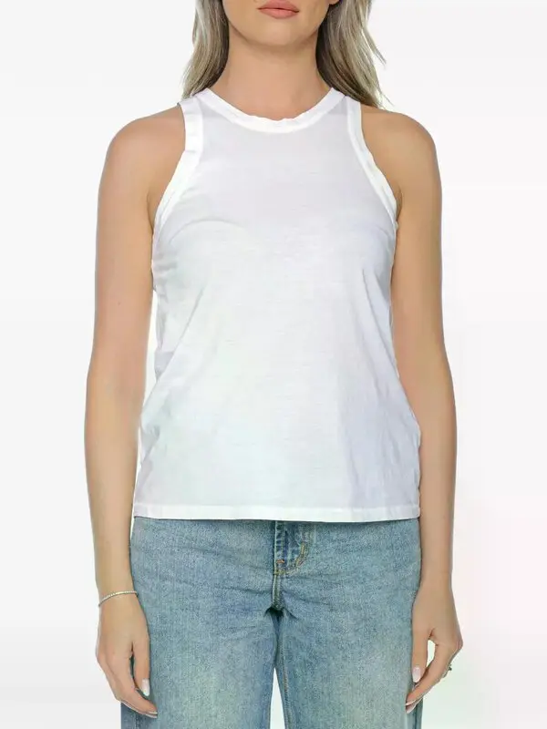 ECOALF Crew-neck Cotton Tank Top