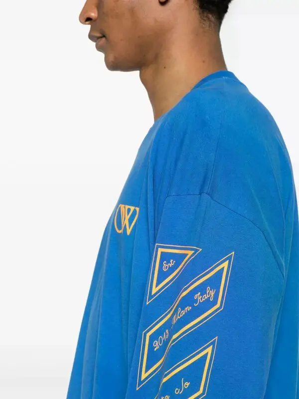 Off-White Graphic-print Cotton T-shirt