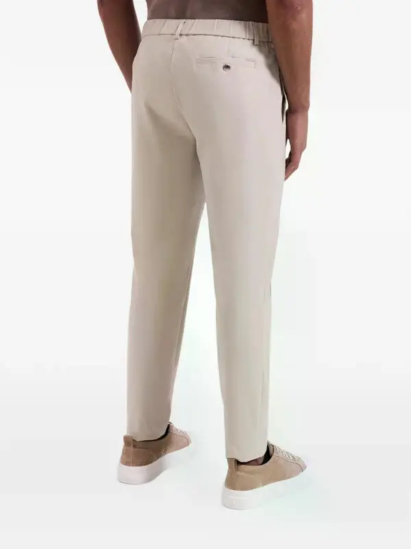 MAUVAIS Elasticated-waistband Tailored Trousers