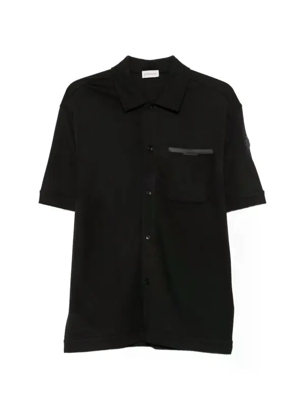 Moncler Logo-patch Chest-pocket Shirt