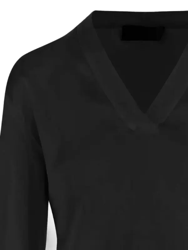 F.IT V-neck Long-sleeve Top