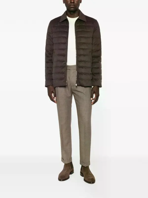 BERWICH Pleated Wool Trousers