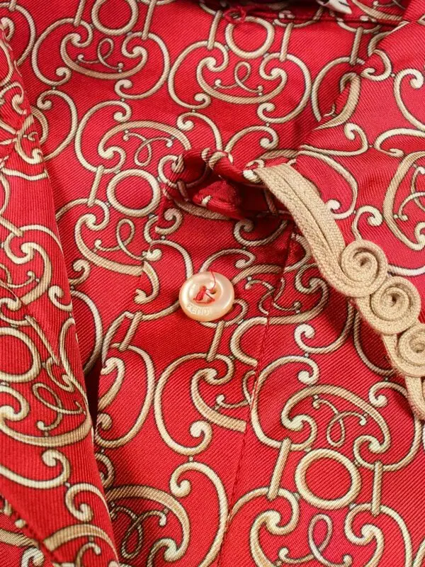 Fendi 2010s Monogram-print Shirt Dress