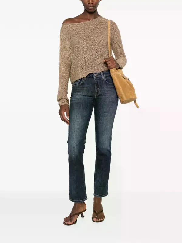 DONDUP Coco Faded Straight-leg Jeans