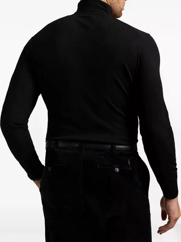 Polo Ralph Lauren Embroidered Pony Turtleneck Sweater