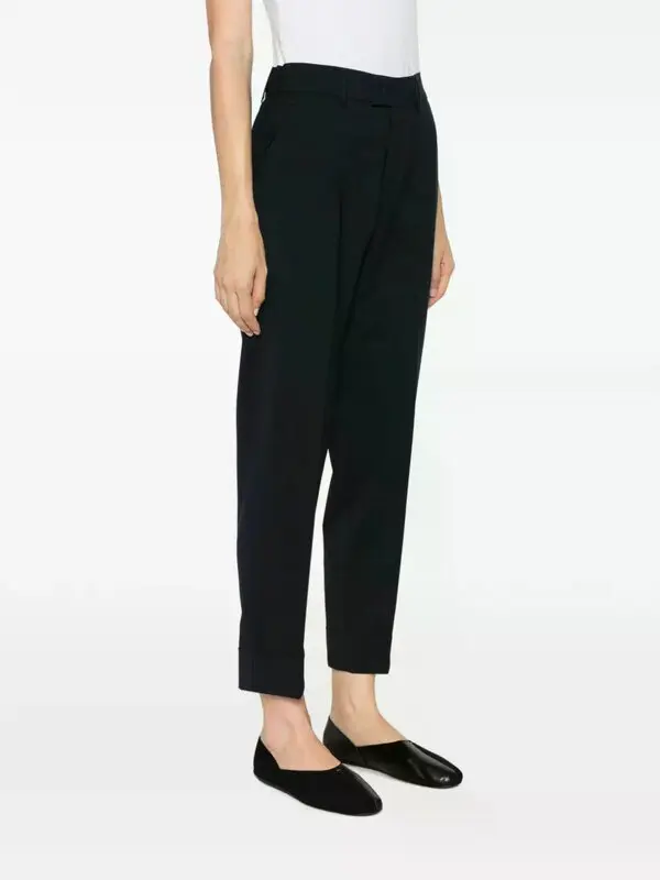 BERWICH Cropped Turn-up Trousers
