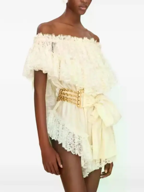 Chloé Ruffled Playsuit