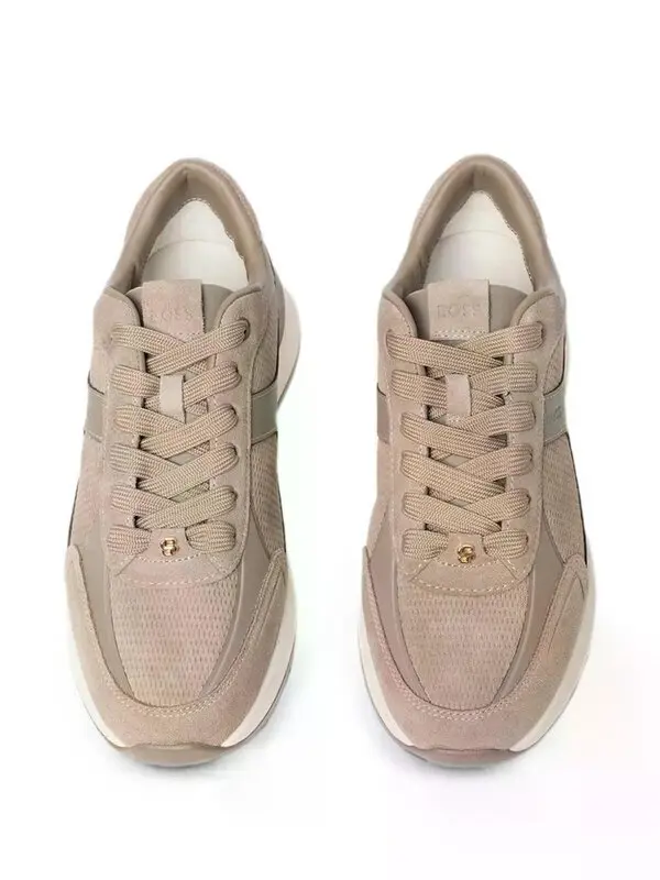 BOSS Panelled Low-top Sneakers