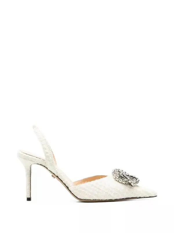 Mach & Mach Galaxy Heeled Pumps - Neutrals