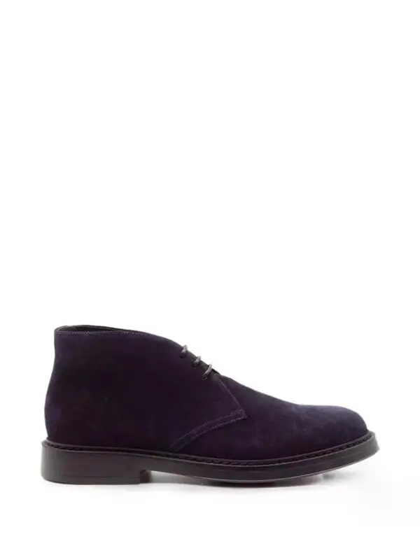 DOUCAL'S Lace-up Suede Boots