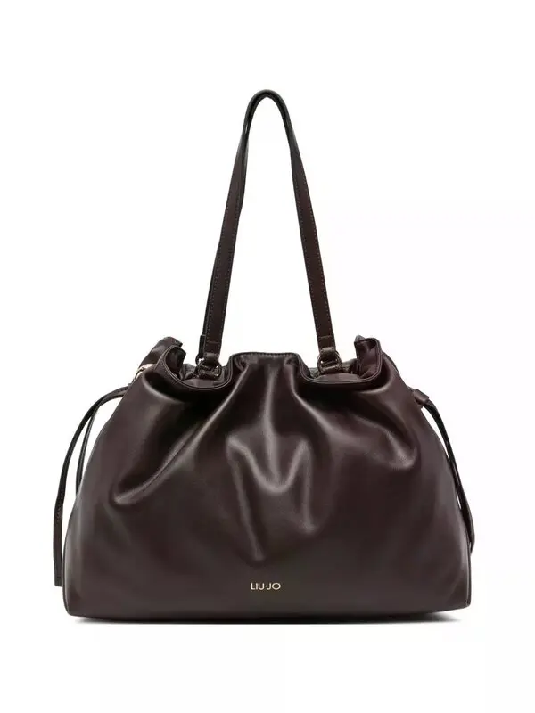 Liu Jo Drawstring-fastening Logo-plaque Tote Bag
