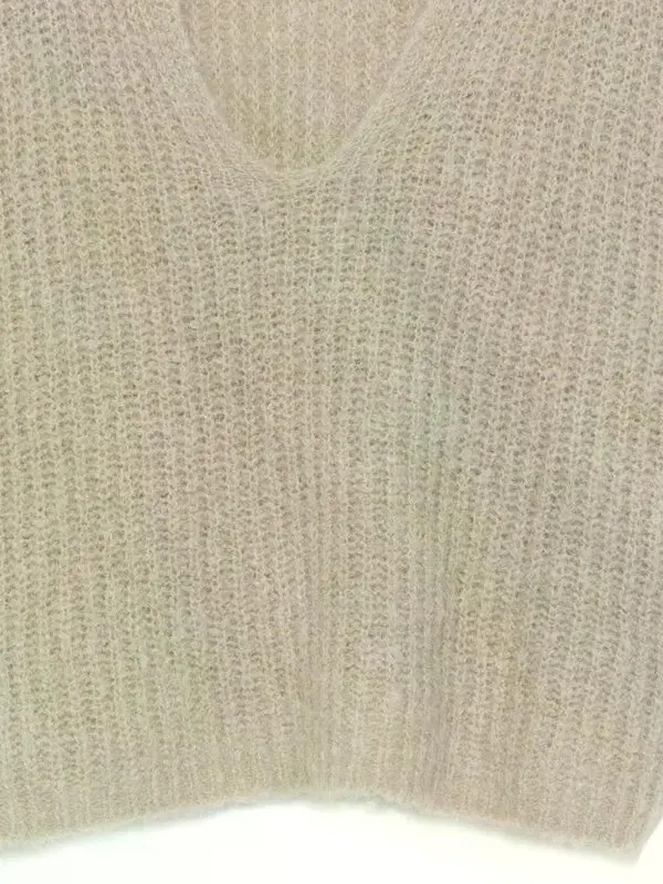 ALYSI Ribbed V-neck Sweater Vest