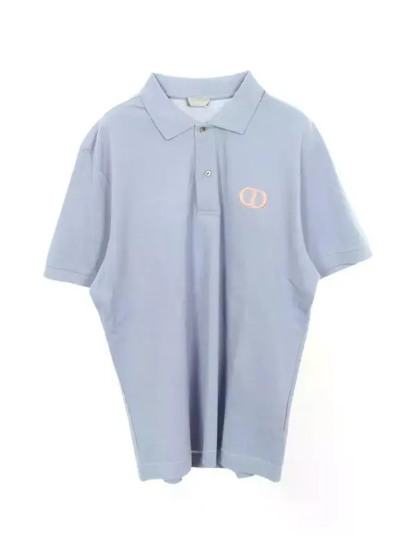 Dior 2010s Cd Logo Polo Shirt