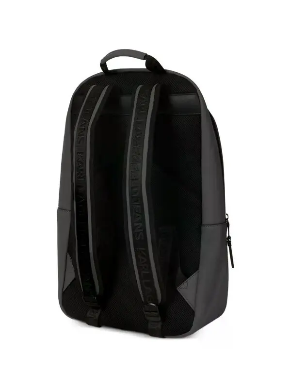 Karl Lagerfeld Coated Faux-leather Backpack