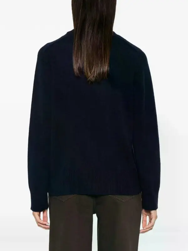 Loulou De Saison Ribbed-trim Crew-neck Knit