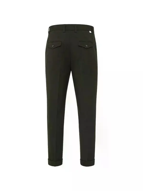 PAOLO PECORA Duomo Pleated Wool-blend Trousers