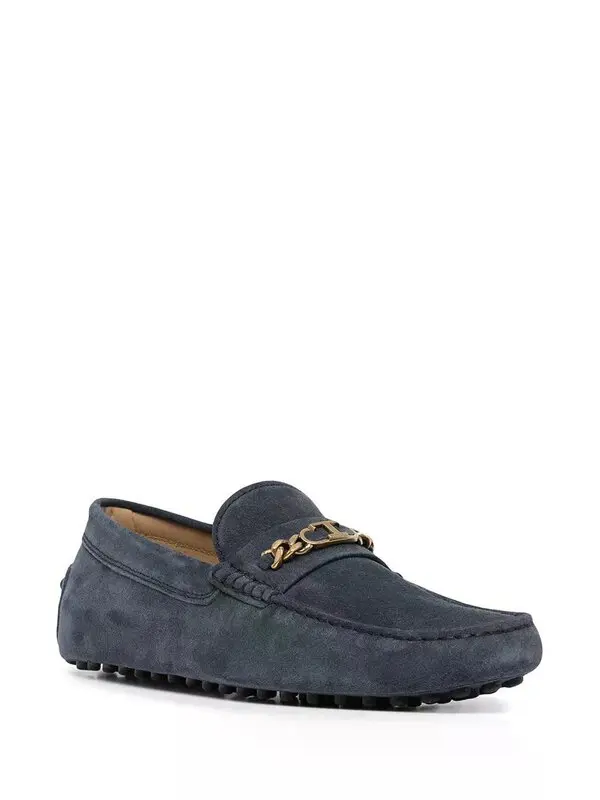 TOD'S Slip-on Suede Loafers
