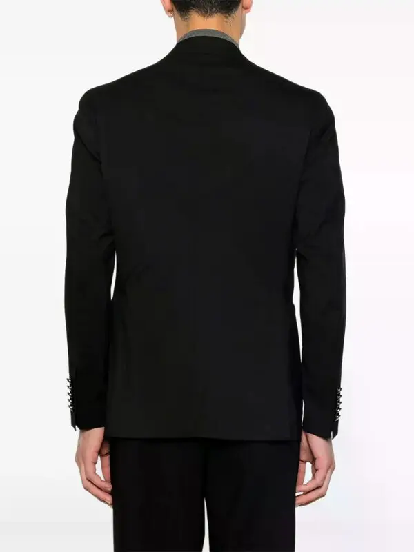 Tagliatore Single-breasted Peak-lapel Blazer