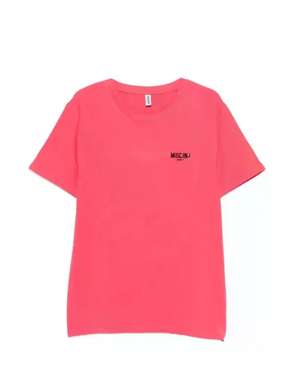 Moschino Logo-print T-shirt - Pink