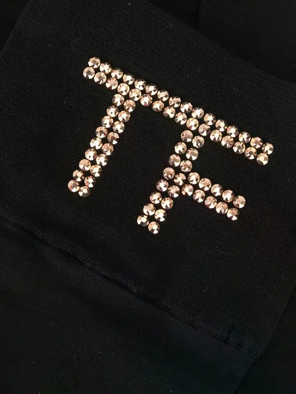 TOM FORD Gem-embellished Logo Socks