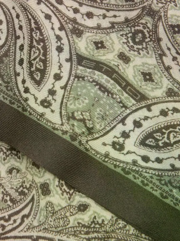 Etro Paisley Triangular Scarf