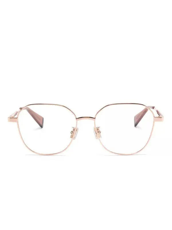 Kenzo Square-frame Glasses - Pink
