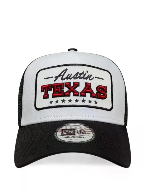New Era Austin Texas-patch Mesh-panel Trucker Hat - Black