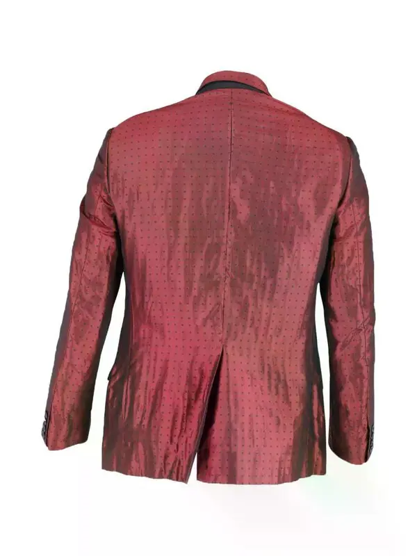 Dolce & Gabbana Polka-dot Velvet-trimmed Jacket