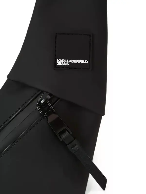 Karl Lagerfeld Logo-patch Messenger Bag