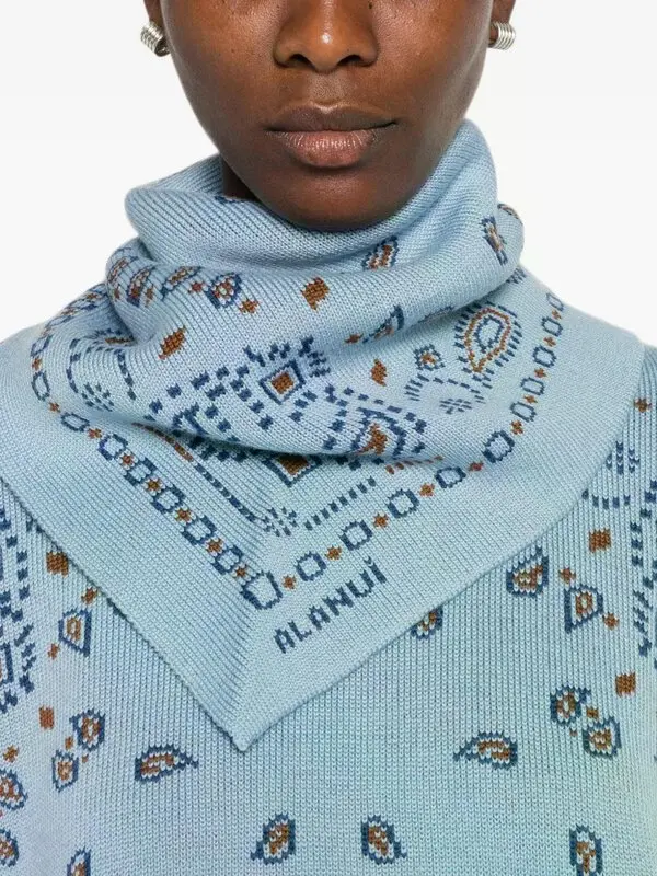 Alanui Bandana-jacquard Sweater