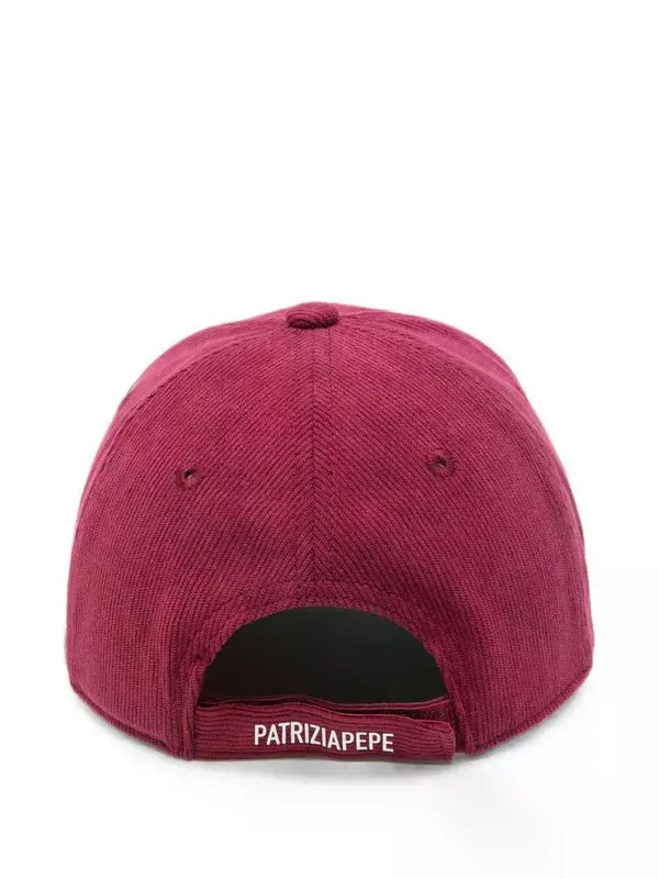 Patrizia Pepe Corduroy Baseball Cap