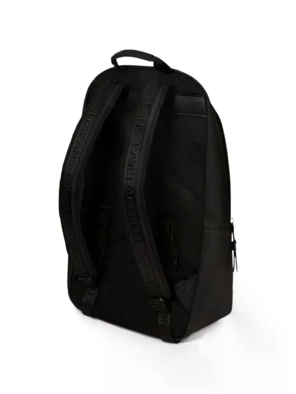 Karl Lagerfeld Coated Faux-leather Backpack