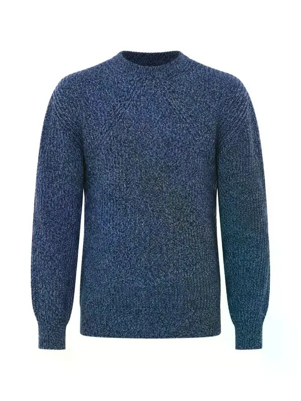 PAOLO PECORA Crew-neck Virgin Wool Sweater