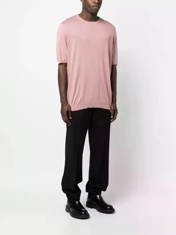Tagliatore Knitted Silk T-shirt