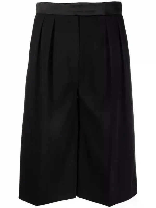 Max Mara Tailored Pleated Bermuda Shorts