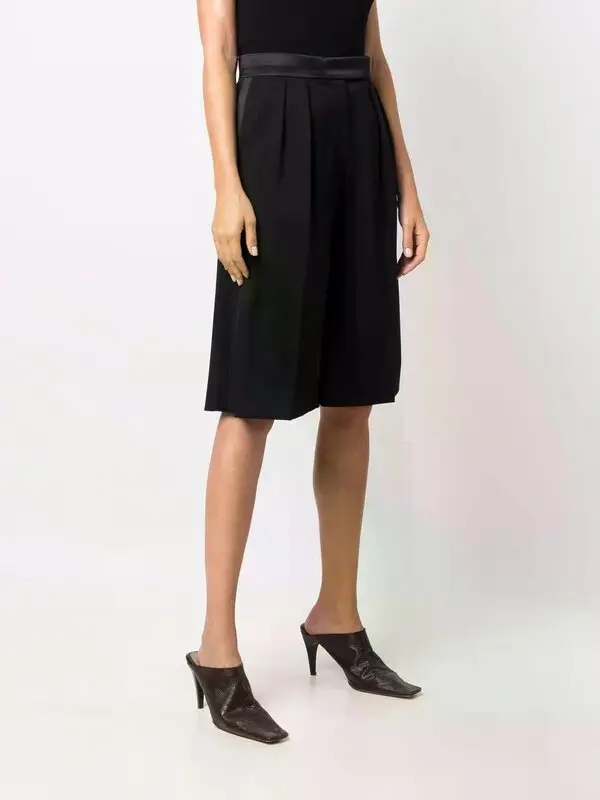 Max Mara Tailored Pleated Bermuda Shorts