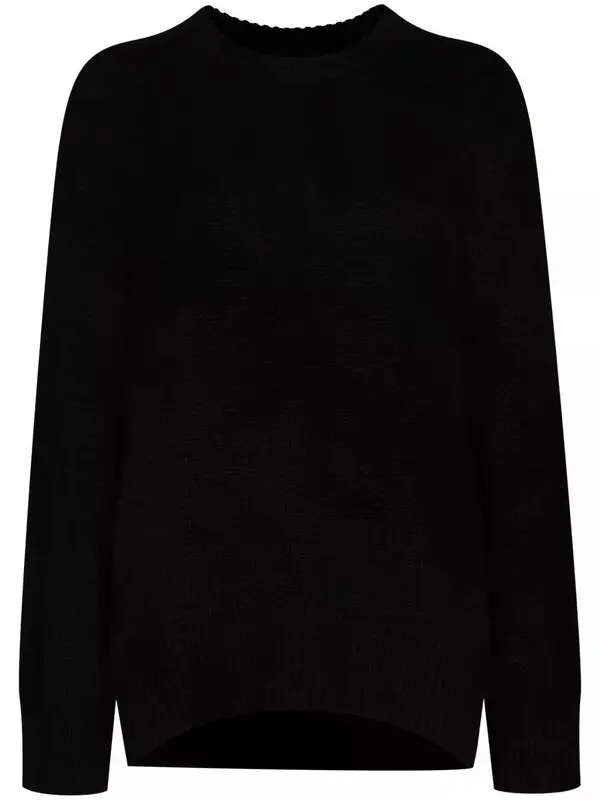 LISA YANG Noor Crew-neck Jumper - Black