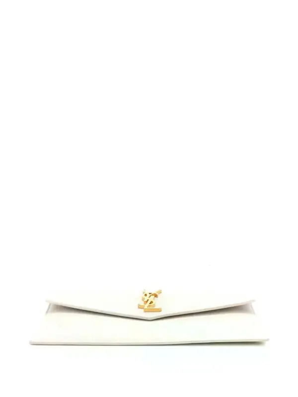 Saint Laurent Uptown Pouch Leather Clutch Bag