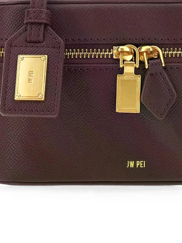 Jw Pei Cleo Logo-plaque Pebbled-effect Tote Bag