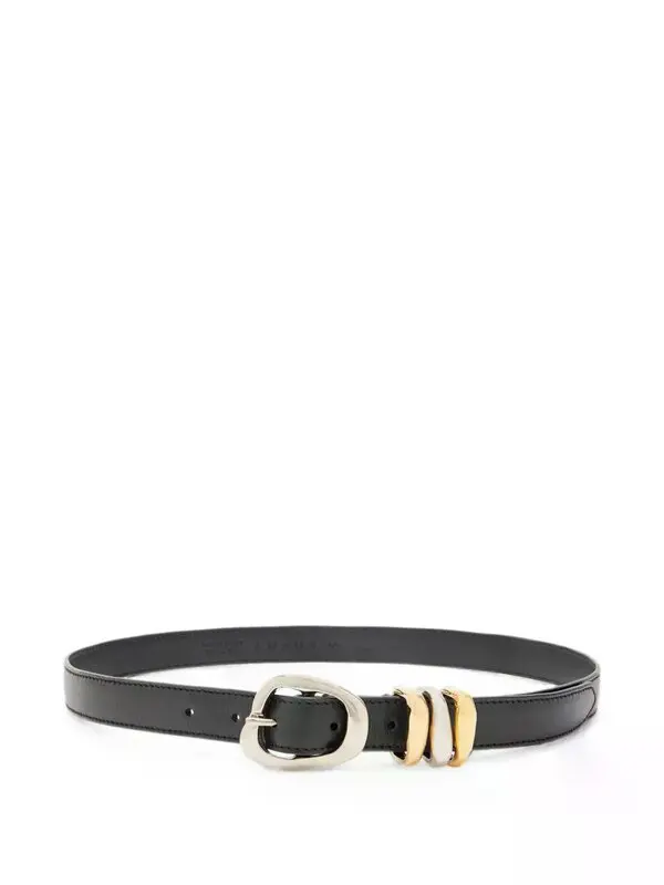 AMANU The Tugela Leather Belt - Black