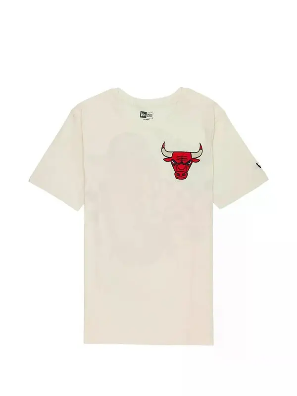 New Era Chicago Bulls Graphic-print T-shirt - Neutrals