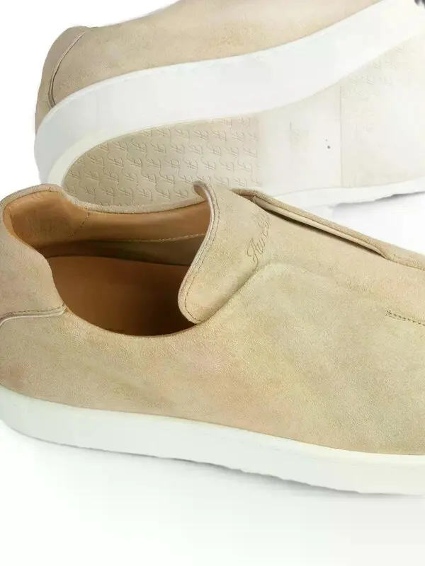 AURELIEN Suede Slip-on Sneakers