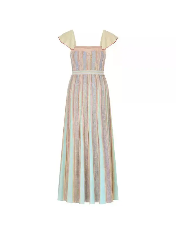 FORTE_FORTE Pleated Maxi Dress