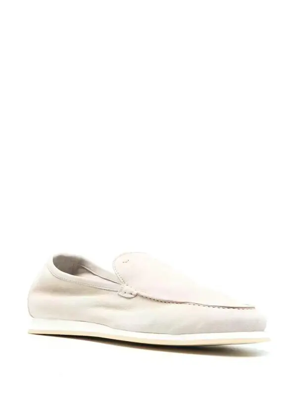 Fedeli Slipper Suede Loafers