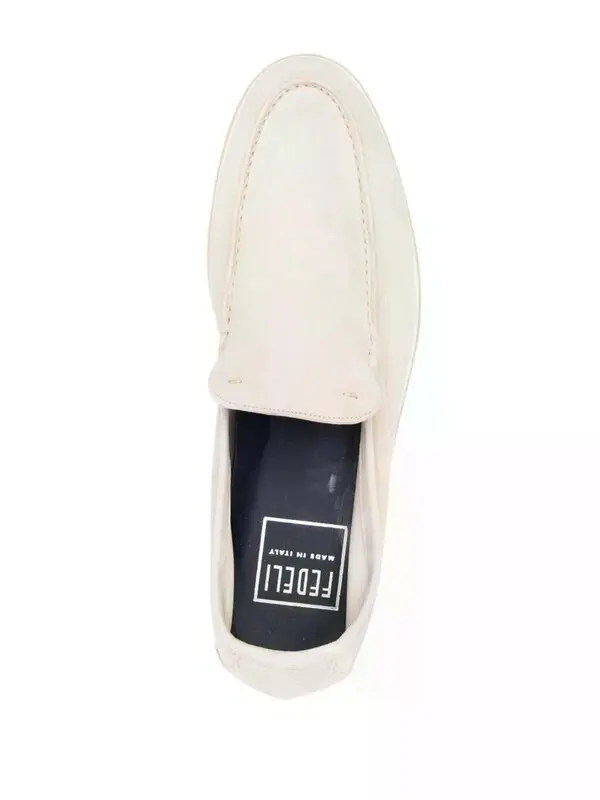 Fedeli Slipper Suede Loafers