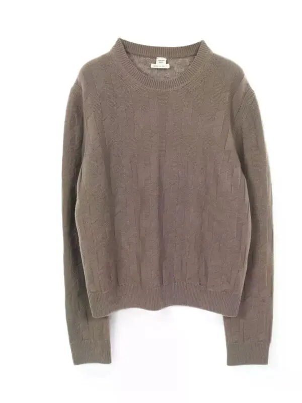 Hermès H-jacquard Sweater - Brown