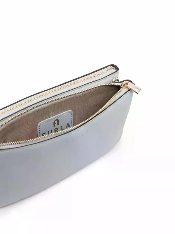 Furla Embossed Logo Crossbody Bag